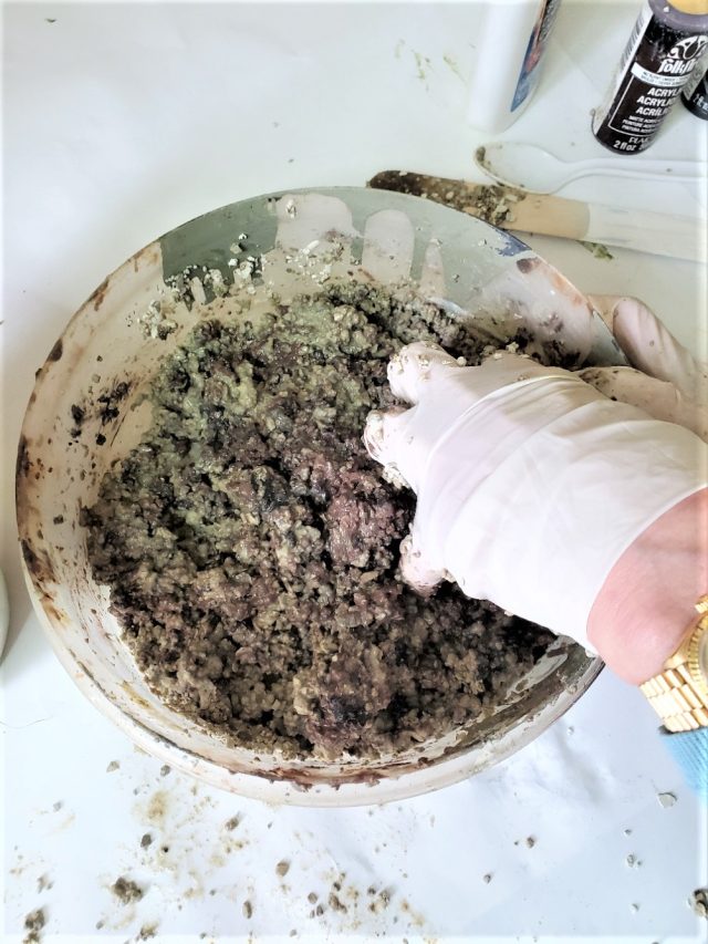 Make Fake Dirt Fast — DIY That Looks Real! - Cloches & Lavender