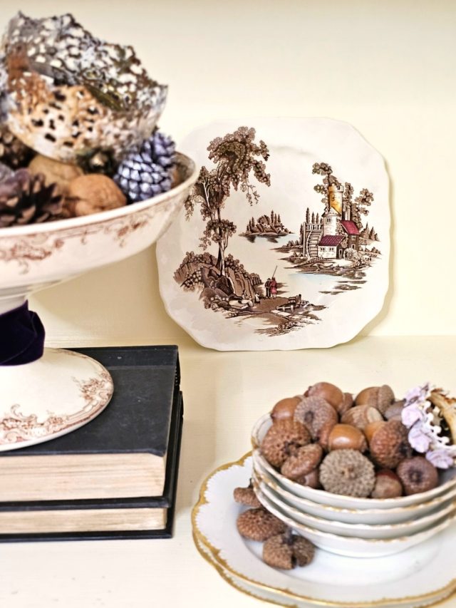 Create Your Gorgeous Fall Nut Wreath Decor Now! - Cloches & Lavender