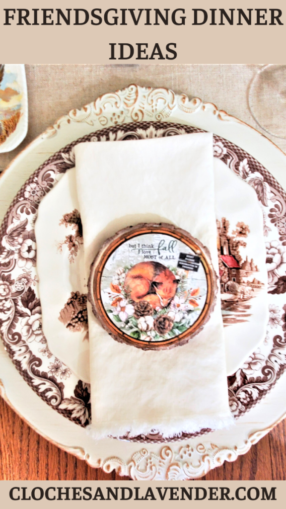 Friendsgiving Dinner Ideas - Cloches & Lavender