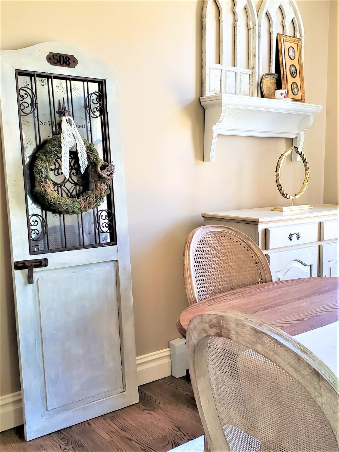 Easy French Country Spring Decorating Ideas Tour - Cloches & Lavender