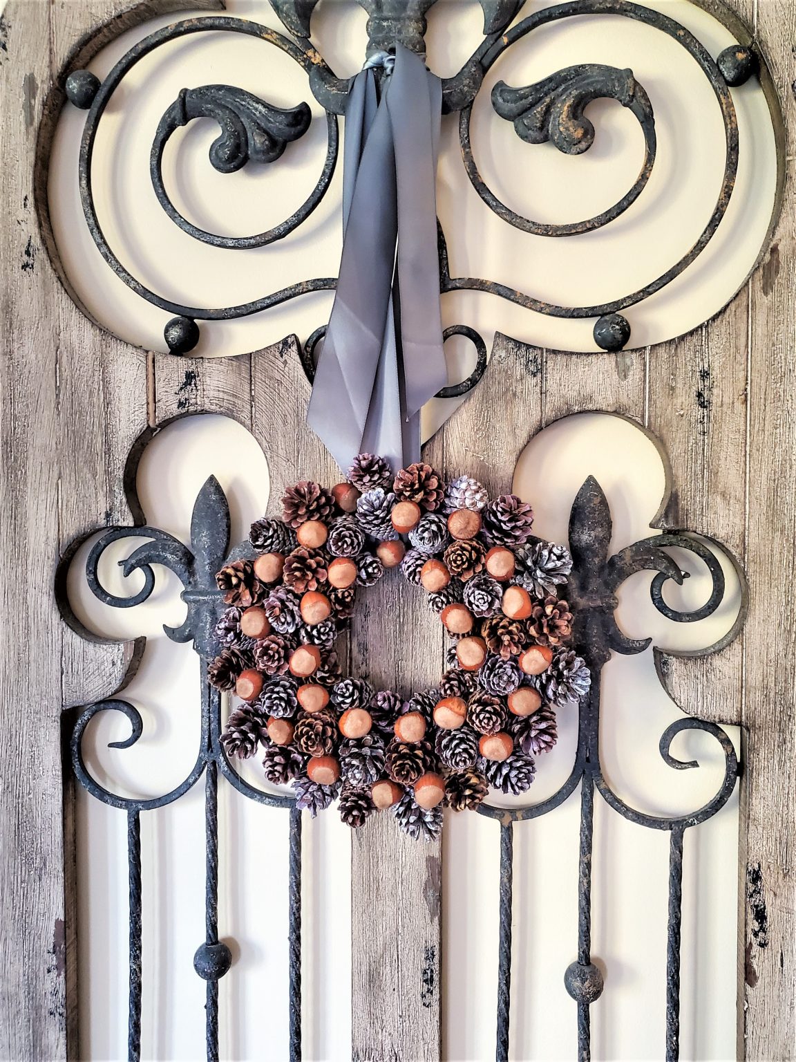 How To Make A Plate Wreath Damage Free! - Cloches & Lavender