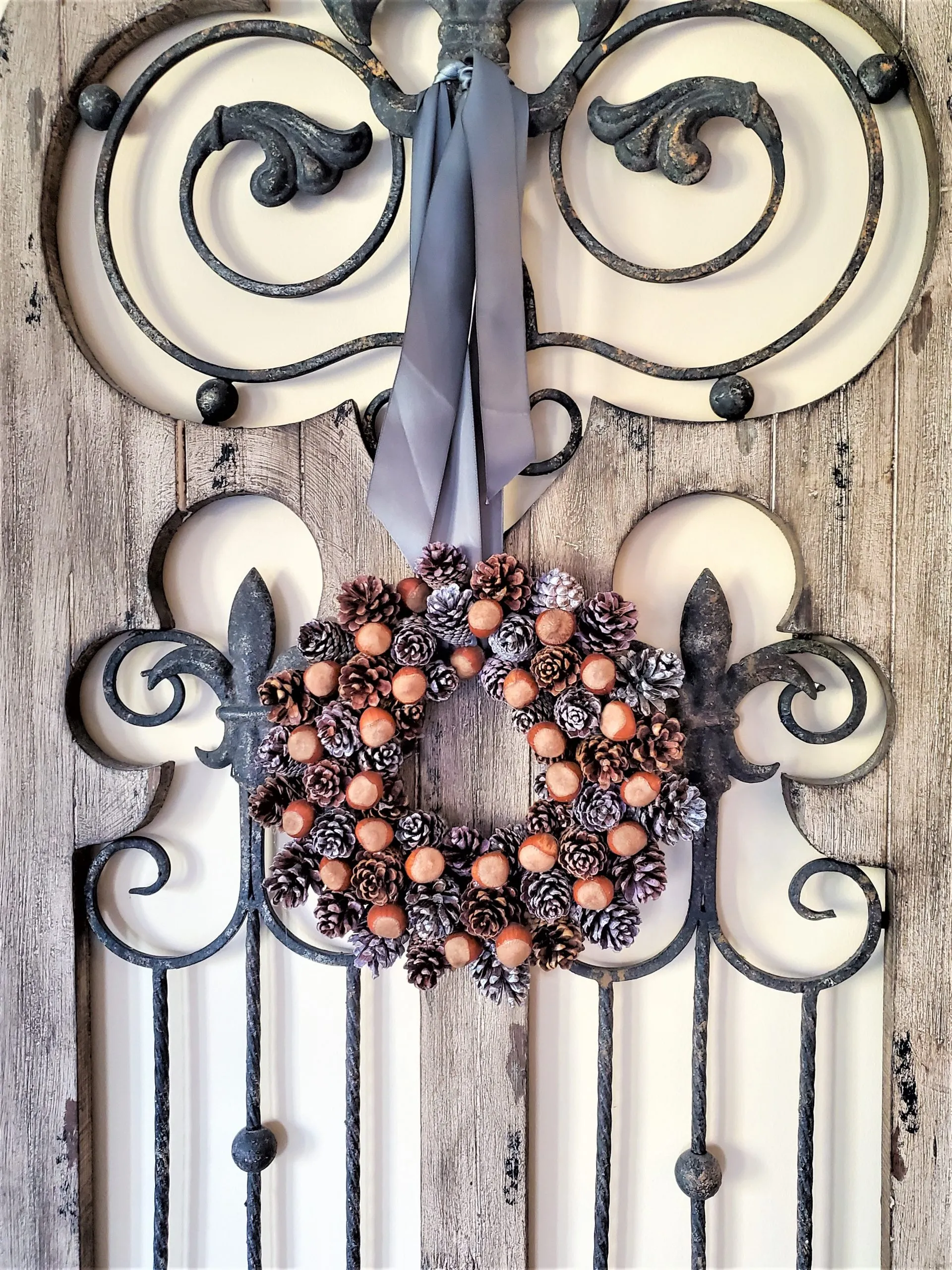 How To Make A Plate Wreath Damage Free! - Cloches & Lavender