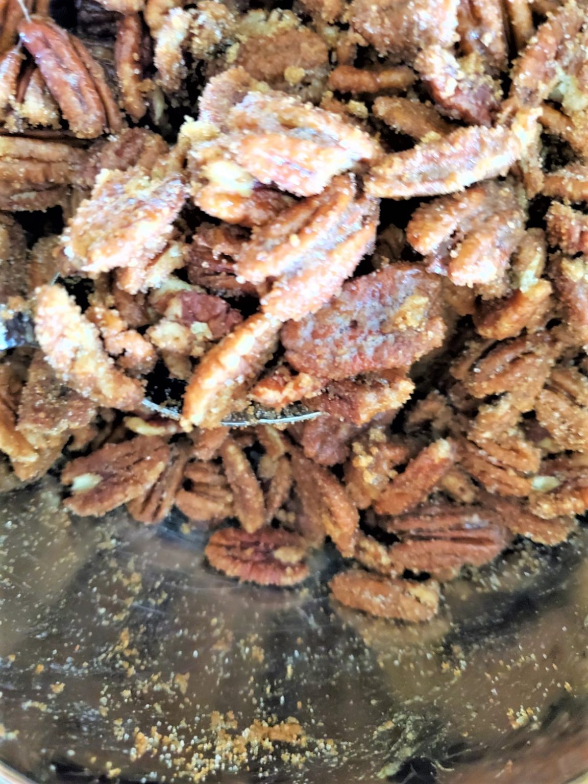 Cinnamon Sugar Vanilla Pecans Recipe - Cloches & Lavender