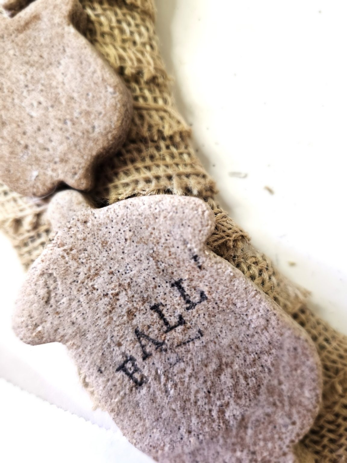 DIY Fall Salt Dough Wreath for Easy Cozy Decor! - Cloches & Lavender