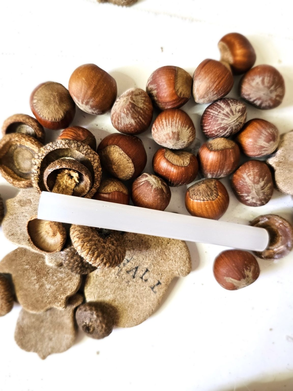 DIY Fall Salt Dough Wreath for Easy Cozy Decor! - Cloches & Lavender