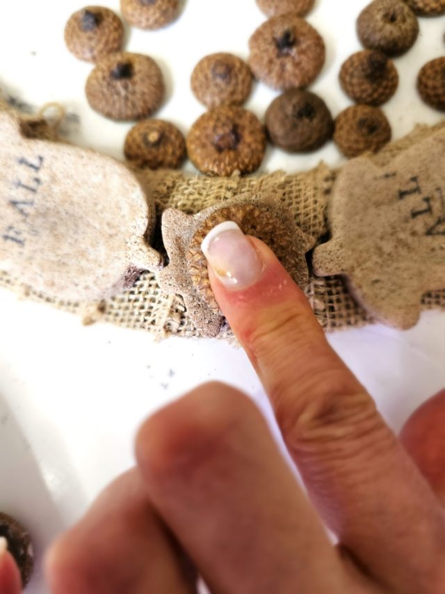 DIY Fall Salt Dough Wreath for Easy Cozy Decor! - Cloches & Lavender