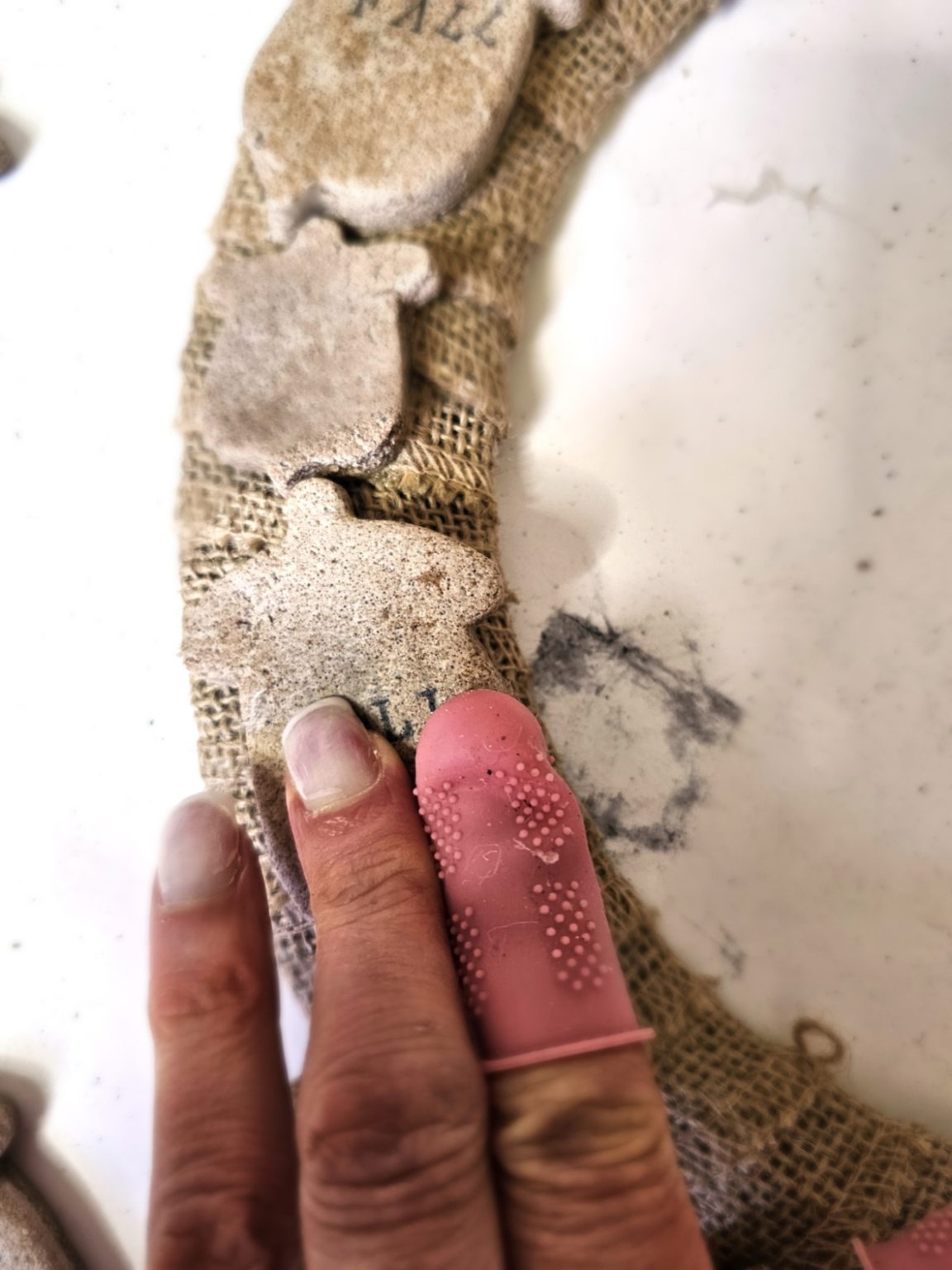 DIY Fall Salt Dough Wreath for Easy Cozy Decor! - Cloches & Lavender