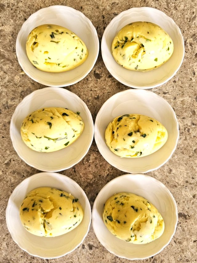 Make Chive Butter Now"”So Easy! - Cloches & Lavender