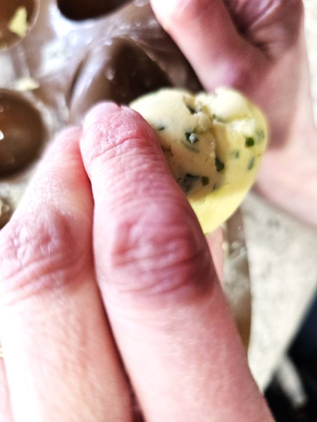 Make Chive Butter Now"”So Easy! - Cloches & Lavender